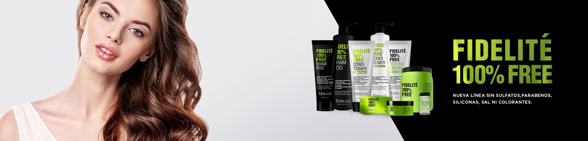 Línea Free | Fidelité Cosmetics | La mayor línea de productos profesionales